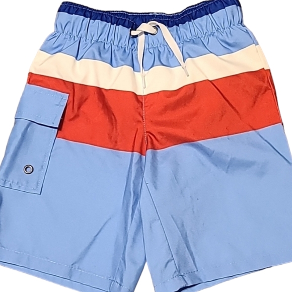 Oasis | Swim | Oasis Boys Red White And Blue Swim Trunks Size Xxs 45 ...